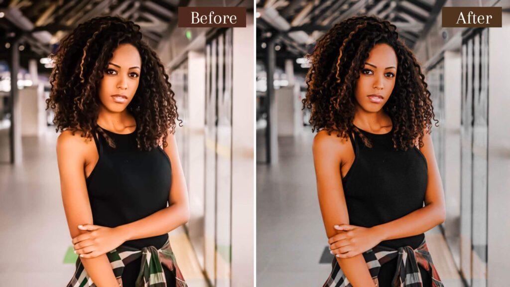 True Black Presets Lightroom Mobile & Desktop Minimal Black Filter ...